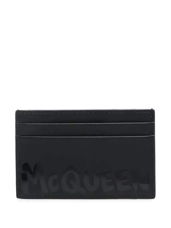 Alexander McQueen Logo-print Cardholder