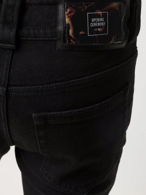 Opening Ceremony Logo Patch Skinny Jeans