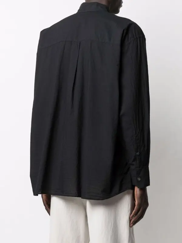 Our Legacy Button-down Cotton Shirt - Black
