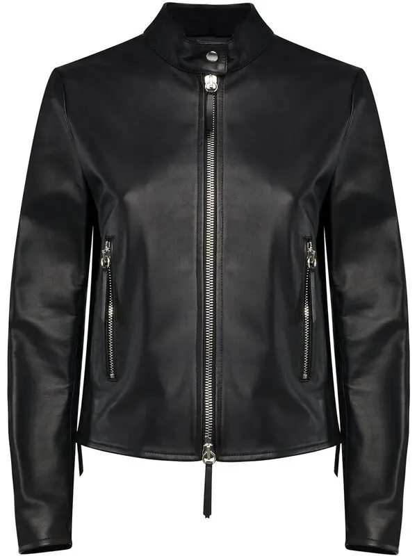 GIUSEPPE ZANOTTI Leather Jacket