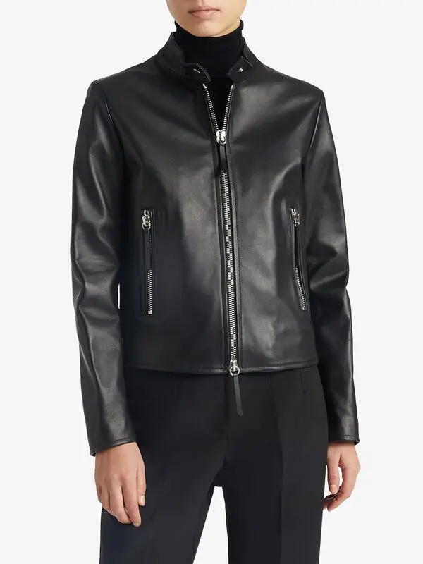 GIUSEPPE ZANOTTI Leather Jacket