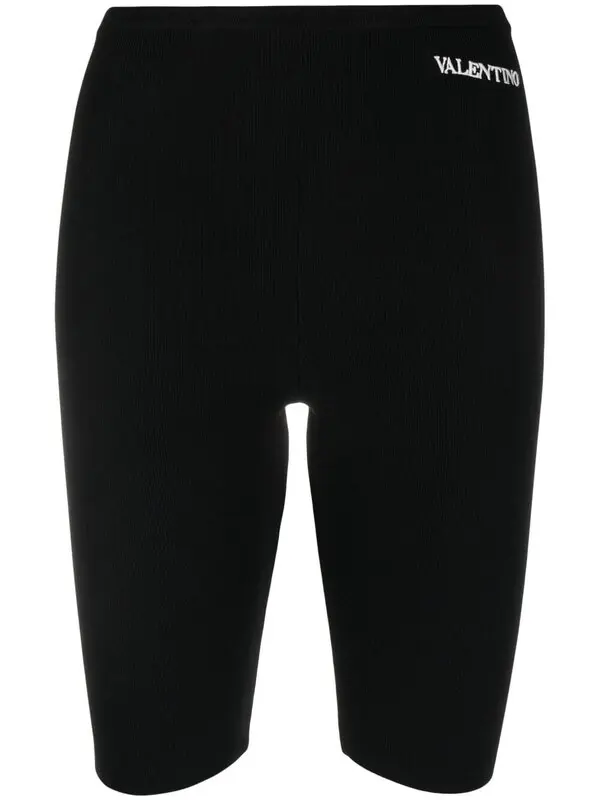 Valentino Garavani Logo-embroidered Cycling Shorts