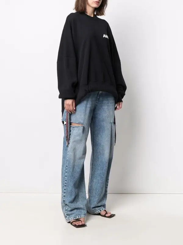AMBUSH Logo-print Sweatshirt - Black