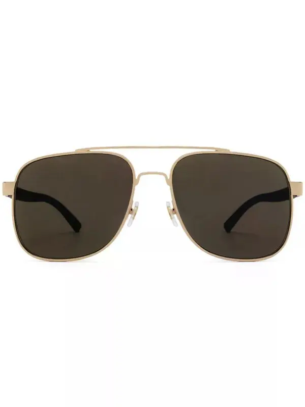 Gucci Pilot-frame Sunglasses - Gold