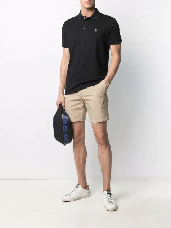 Polo Ralph Lauren Jersey Polo Shirt - Black