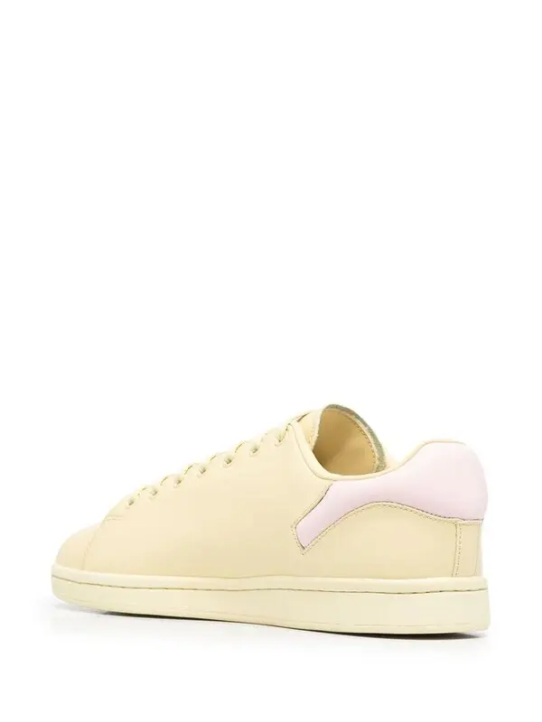 Raf Simons Orion Leather Sneakers - Yellow