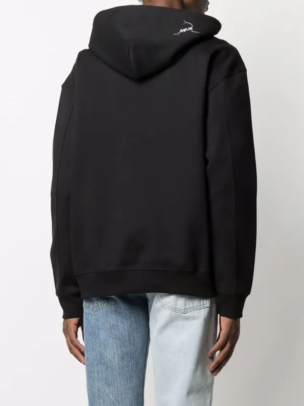 ADER ERROR Logo Print Pullover Hoodie