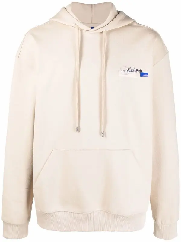 ADER ERROR Logo-print Cotton-blend Hoodie