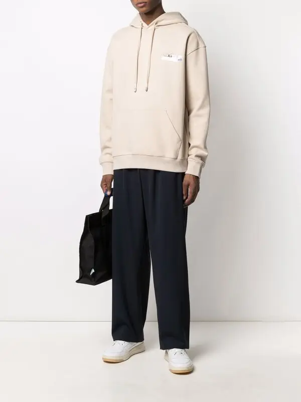 ADER ERROR Logo-print Cotton-blend Hoodie