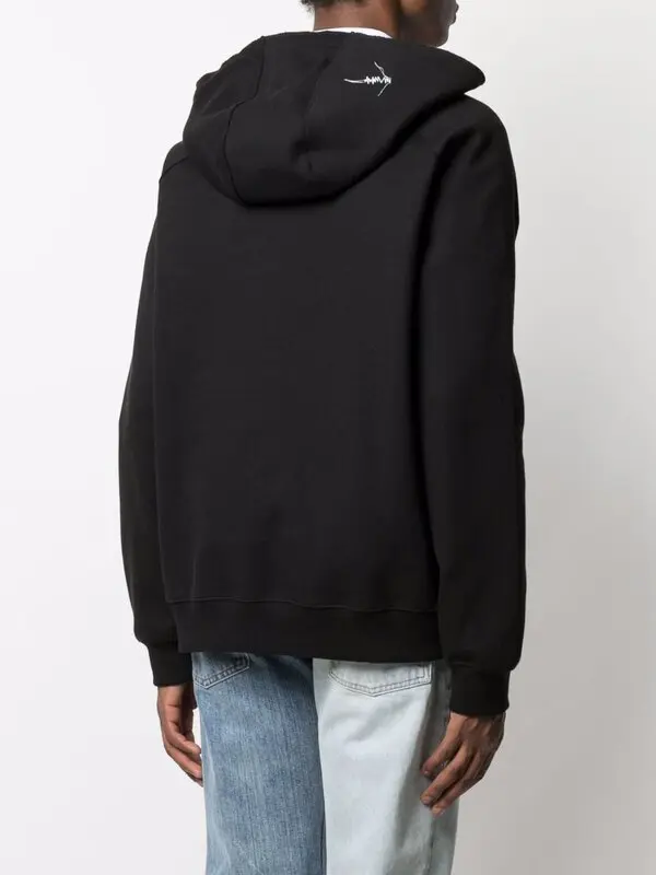 ADER ERROR Logo Embroidered Cotton-blend Hoodie