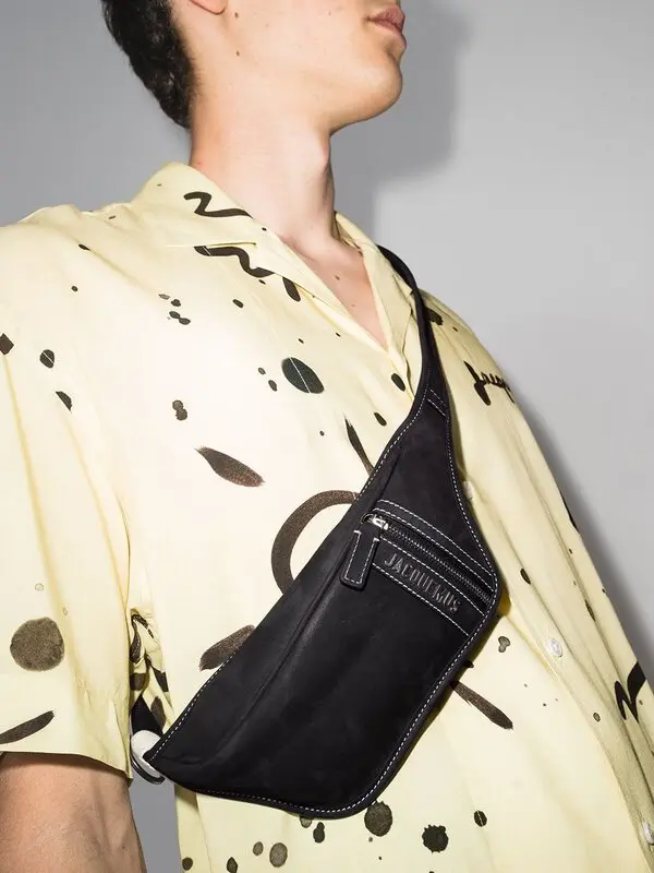 Jacquemus La Banane Belt Bag In Black - 40% Off | Editorialist display picture 1