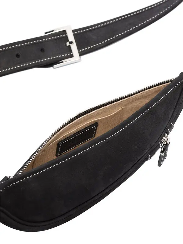Jacquemus La Banane Belt Bag In Black - 40% Off | Editorialist display picture 3