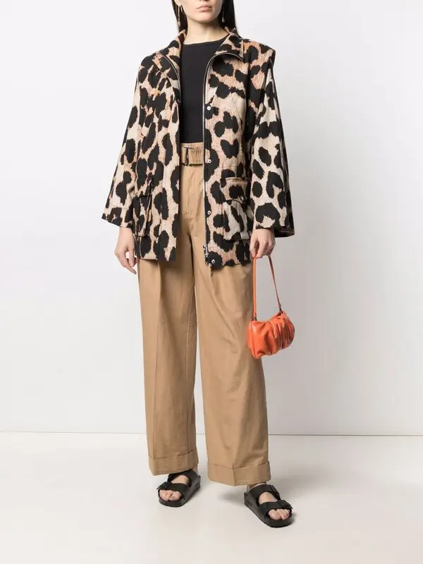 GANNI Leopard-print Jacket