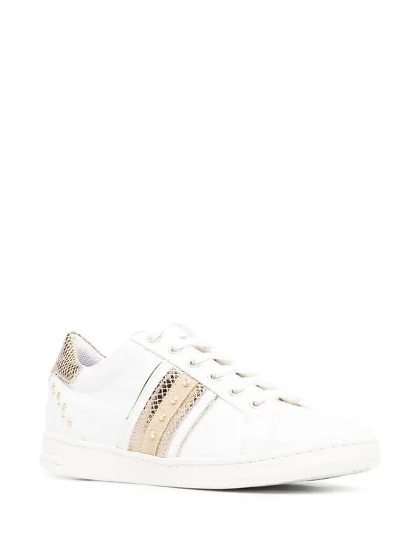 Geox Metallic-panel Sneakers
