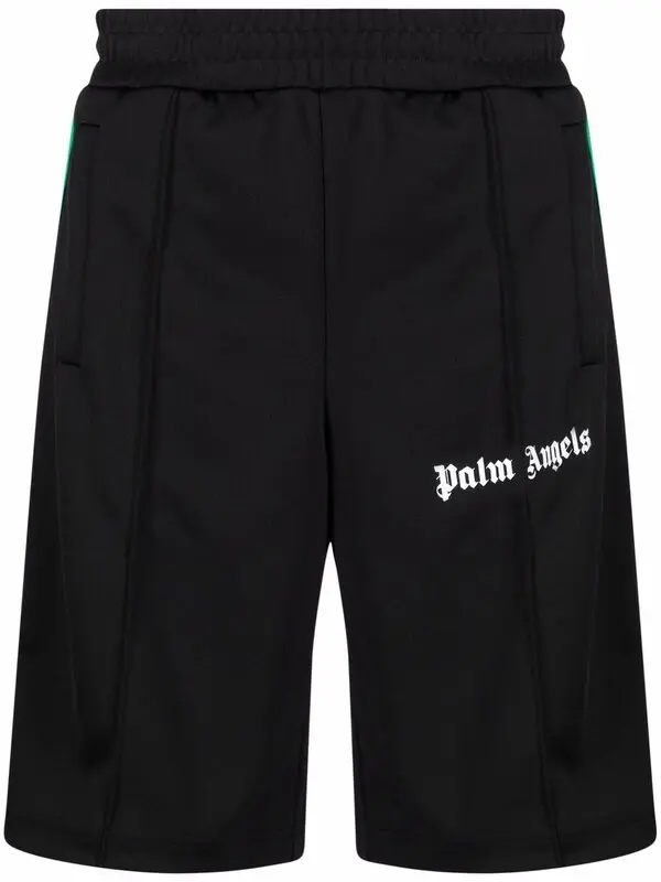 Palm Angels Logo-print Track Shorts