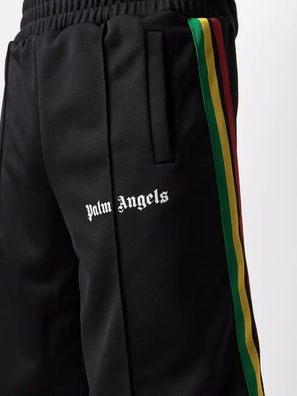 Palm Angels Logo-print Track Shorts