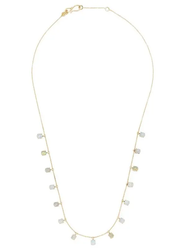 WE BY WHITEBIRD 18kt Yellow Opal Drop Necklace - Gold