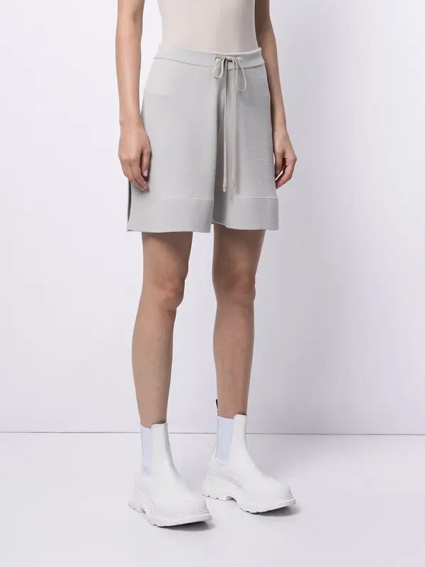 Rick Owens Knee-length Knitted Shorts