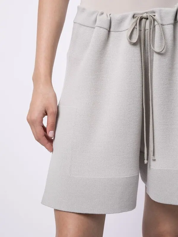 Rick Owens Knee-length Knitted Shorts