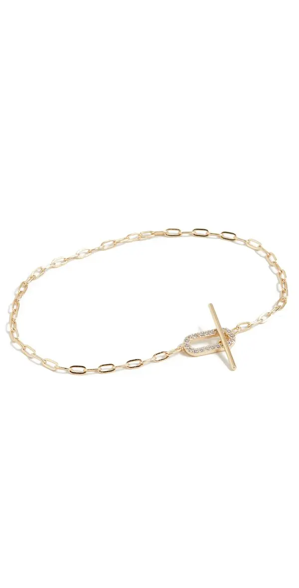 Shashi Pave Bracelet - Gold
