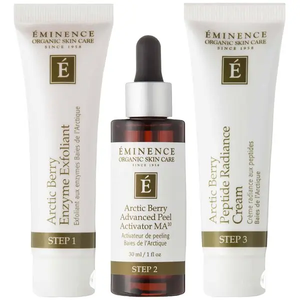 EMINENCE ORGANIC SKIN CARE Arctic Berry Peel And Peptide Illuminating System - One-color