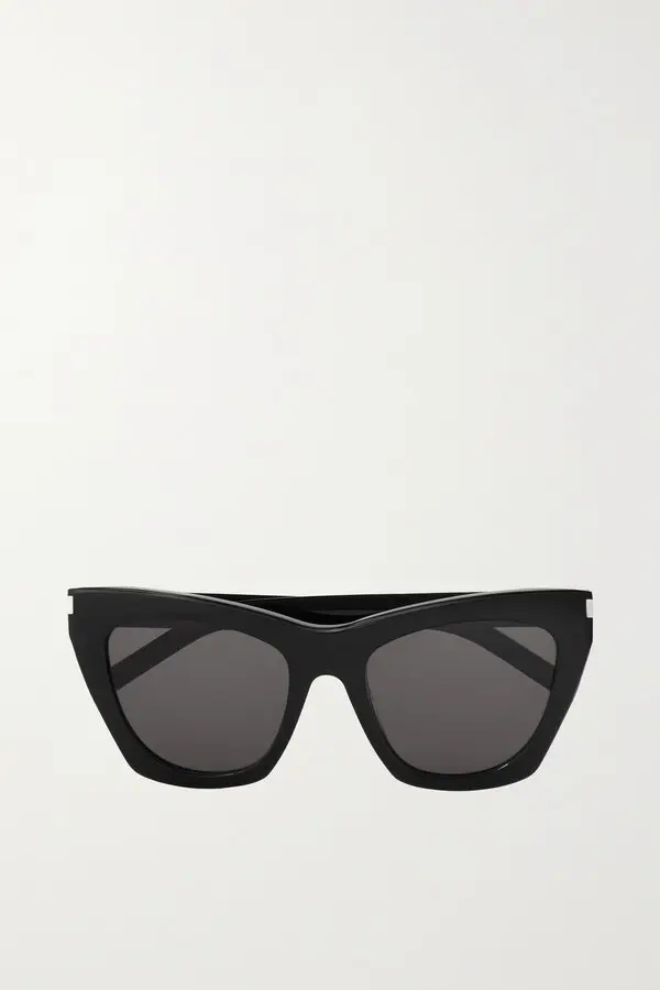Saint Laurent Kate Cat-eye Acetate Sunglasses