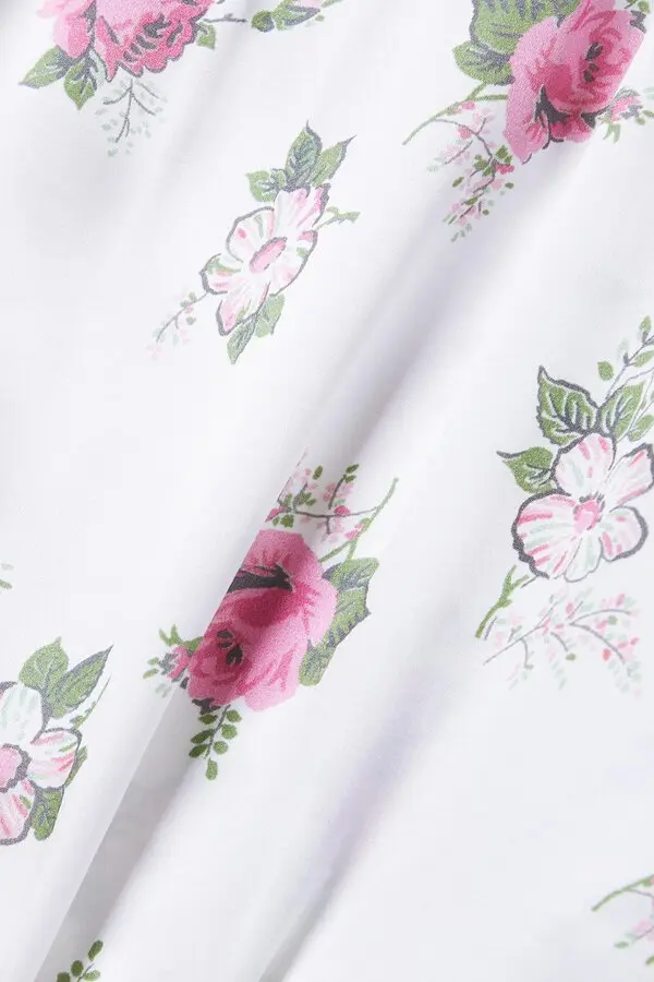 Morgan Lane Loveshackfancy Noelle Martine Lace-trimmed Satin Pajama Set