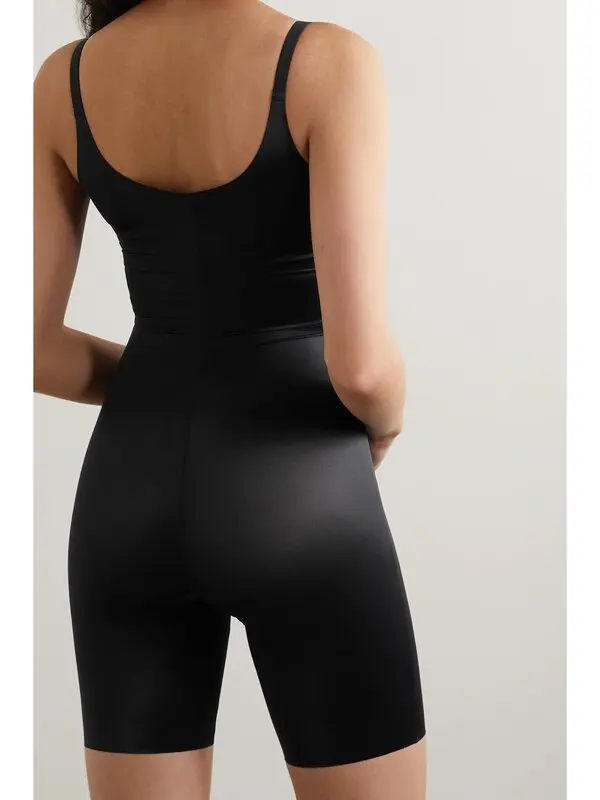 Spanx Spanxshape Invisible Open-bust Bodysuit - Black