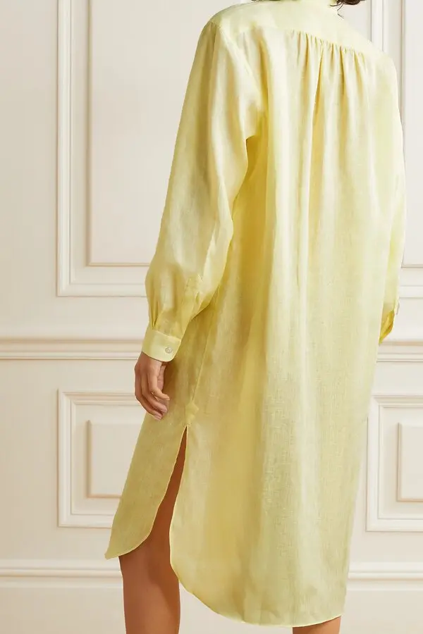Charvet Elysee Oversized Cotton-poplin Nightdress