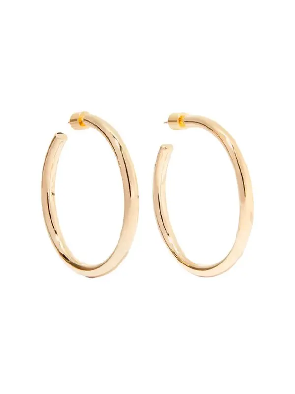 JENNIFER FISHER Baby Lilly -plated Hoop Earrings