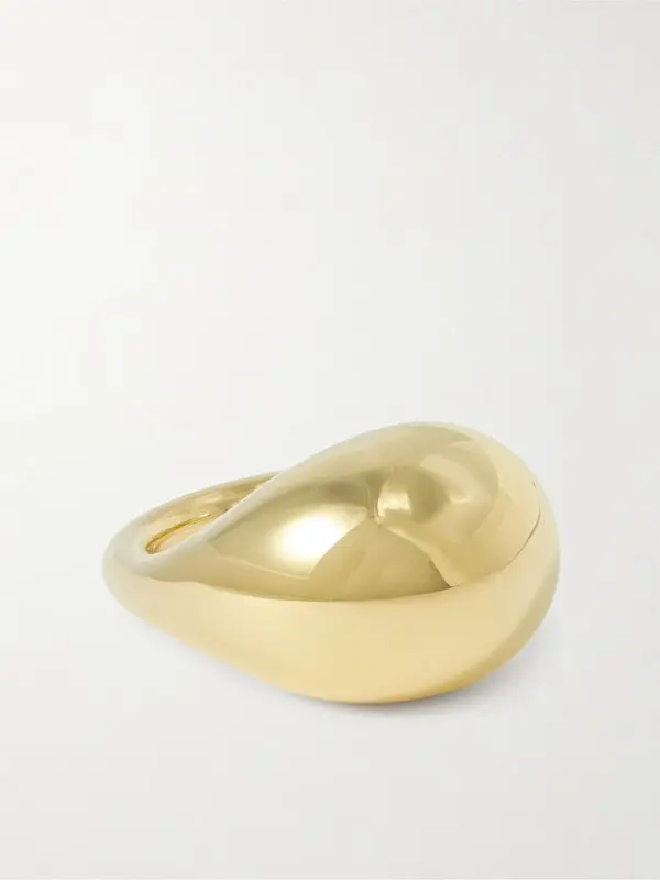 Bottega Veneta Plated Geometric Ring - Gold