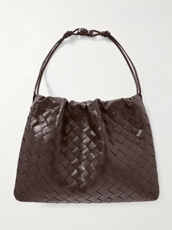 Bottega Veneta Intrecciato Leather Pouch
