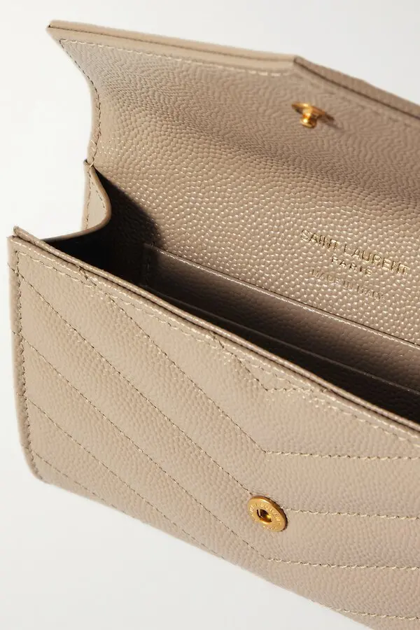 Saint Laurent Monogramme Envelope Quilted Wallet