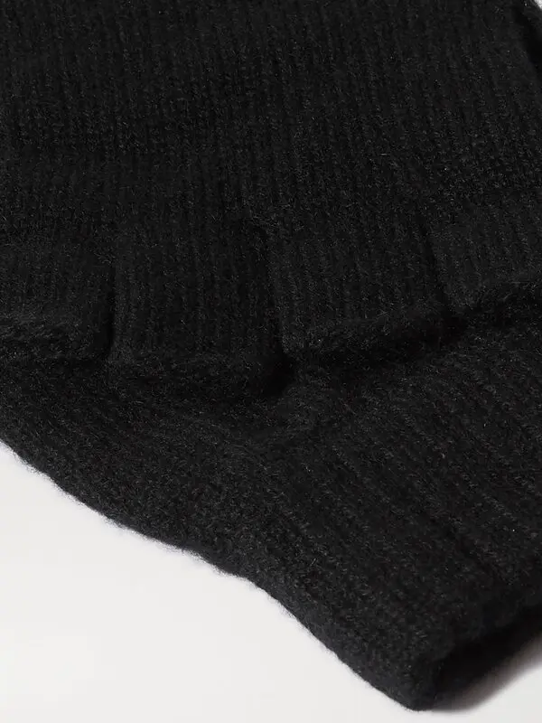 Johnstons Of Elgin Net Sustain Cashmere Fingerless Gloves