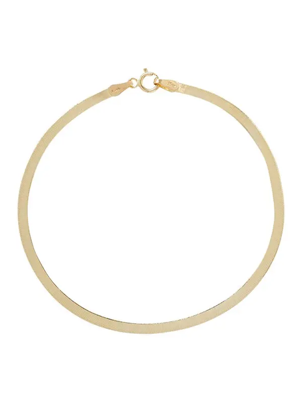 LOREN STEWART Net Sustain Herringbone 10-karat Recycled Bracelet