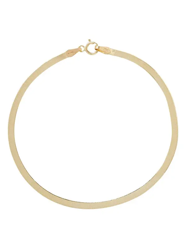 LOREN STEWART Net Sustain Herringbone 10-karat Recycled Bracelet