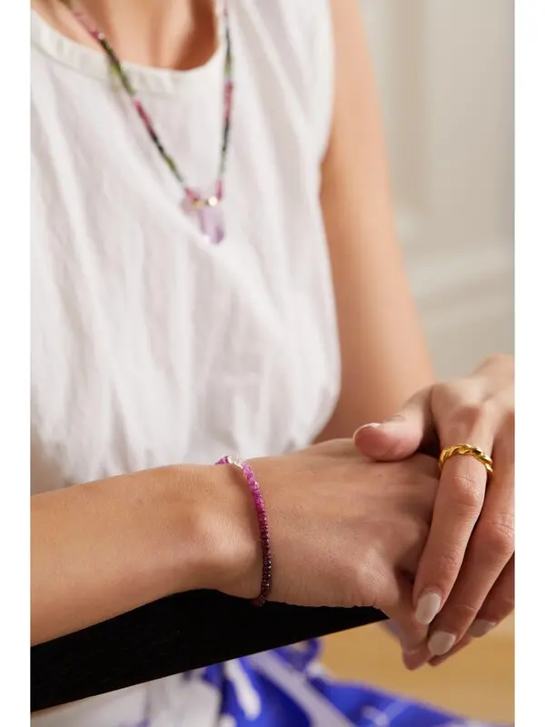 Jia Jia Net Sustain Arizona Ruby Bracelet