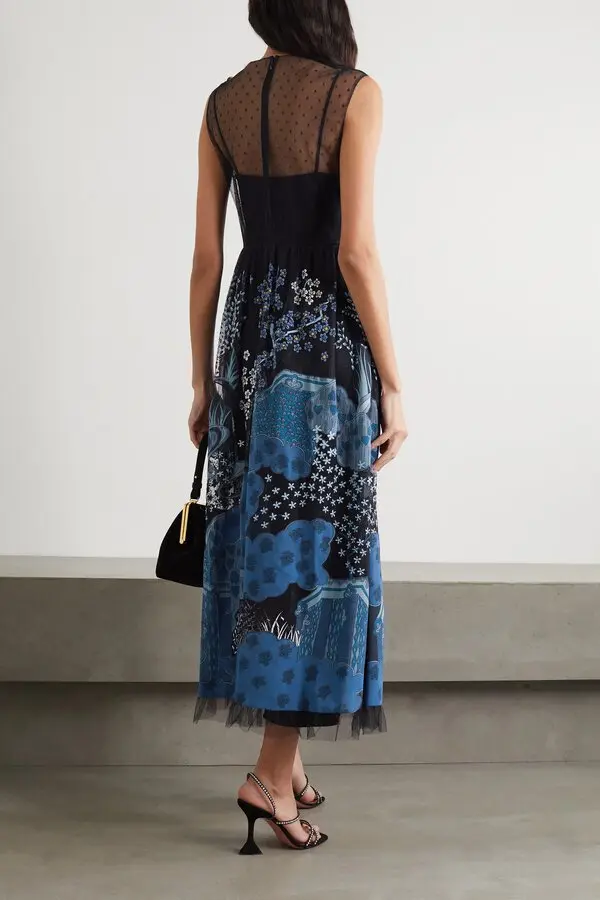 green emerald velvet dress WW42209] Red Valentino