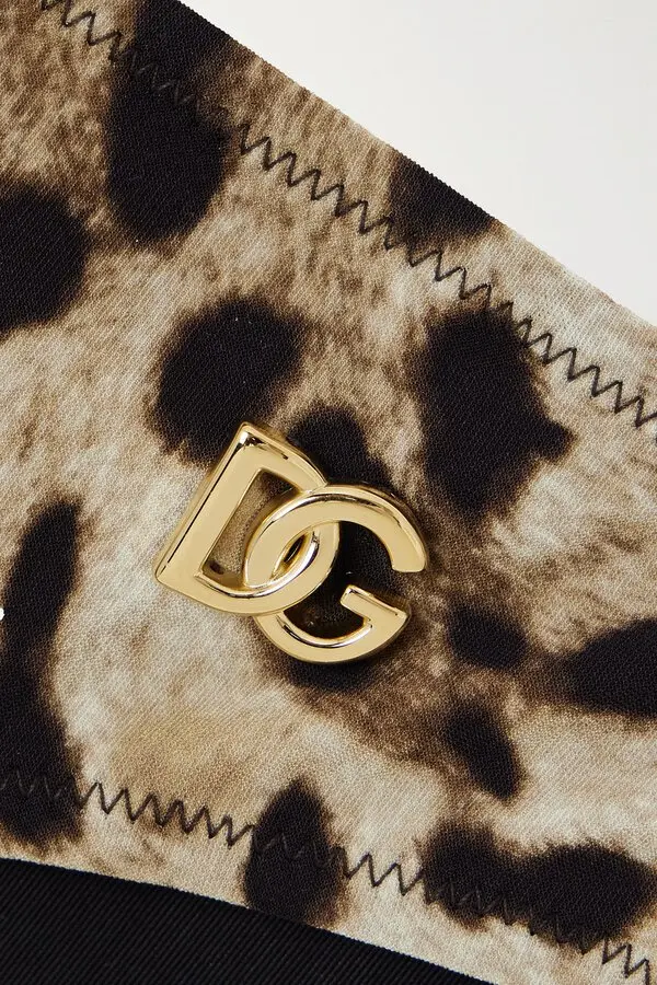 Dolce & Gabbana Leopard-print Bikini Briefs