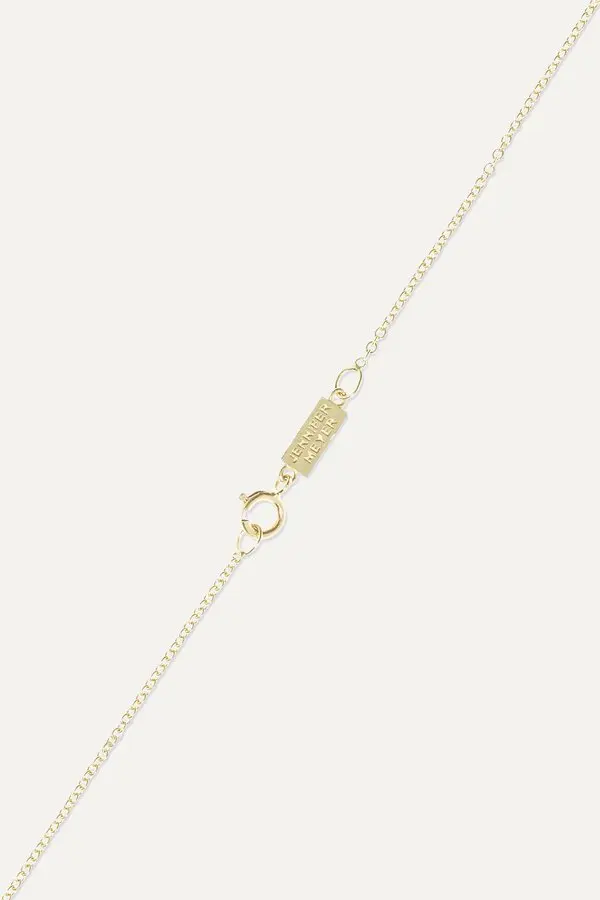 JENNIFER MEYER Love 18-karat Pendant Necklace