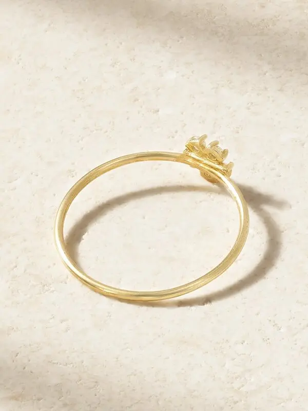 JENNIFER MEYER Flower Diamond Ring