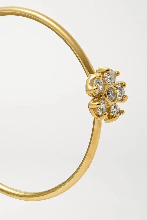 JENNIFER MEYER Flower Diamond Ring