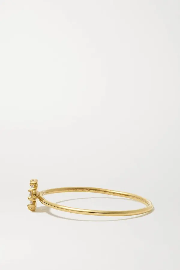 JENNIFER MEYER Flower Diamond Ring