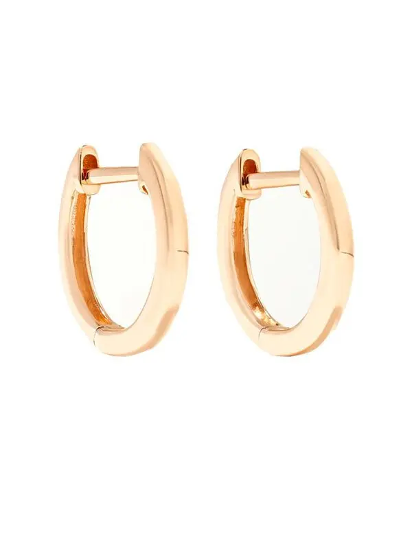 ANITA KO Huggies 18-karat Hoop Earrings - Gold