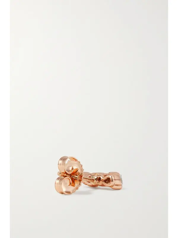 SUZANNE KALAN 18-karat Diamond Earrings