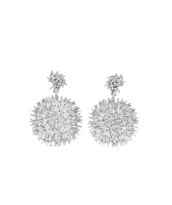 SUZANNE KALAN 18-karat Diamond Earrings - Gold