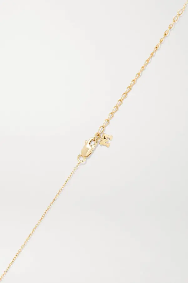 Mateo Initial Diamond Necklace