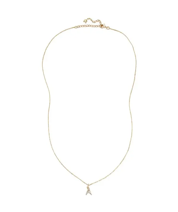 Mateo Initial Diamond Necklace - Gold