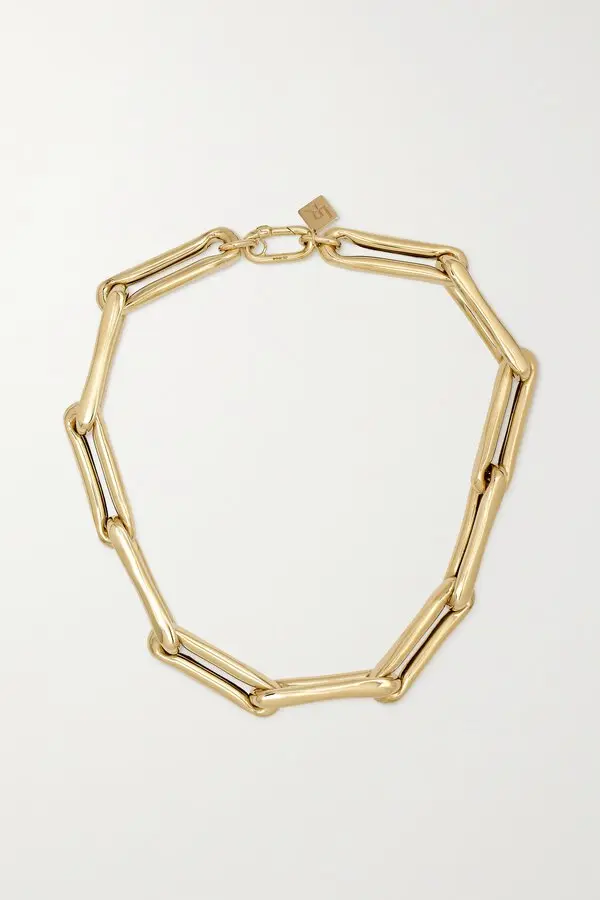 Lauren Rubinski Extra Large 14-karat Link Necklace