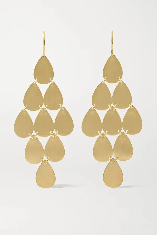 Irene Neuwirth 18-karat Chandelier Earrings - Gold